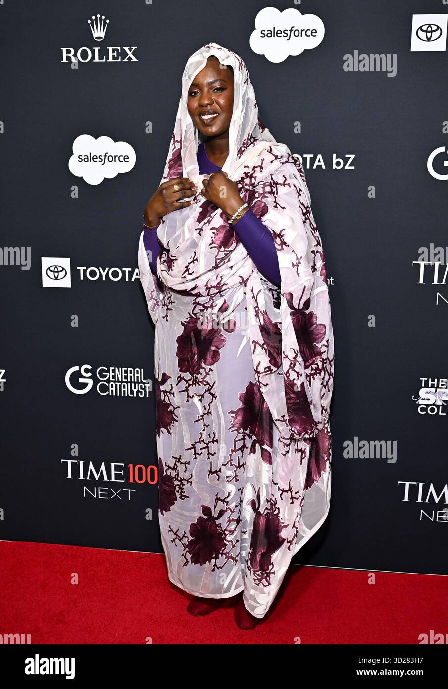Emi Mahmoud attends Time100 Next at Pier 59 on Thursday, Oct. 30, 2025 ...