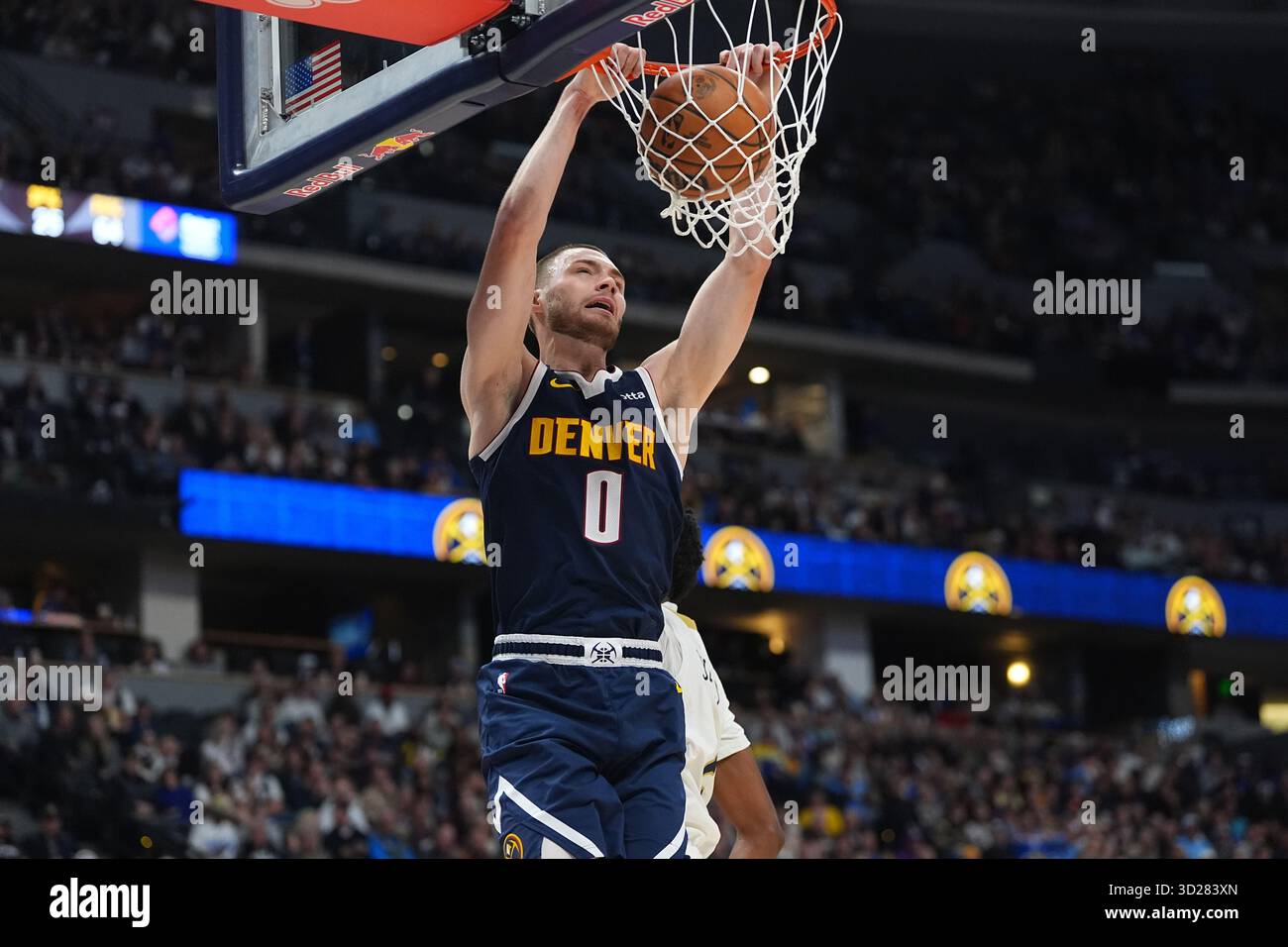Denver Nuggets forward Christian Braun in the first half of an NBA ...