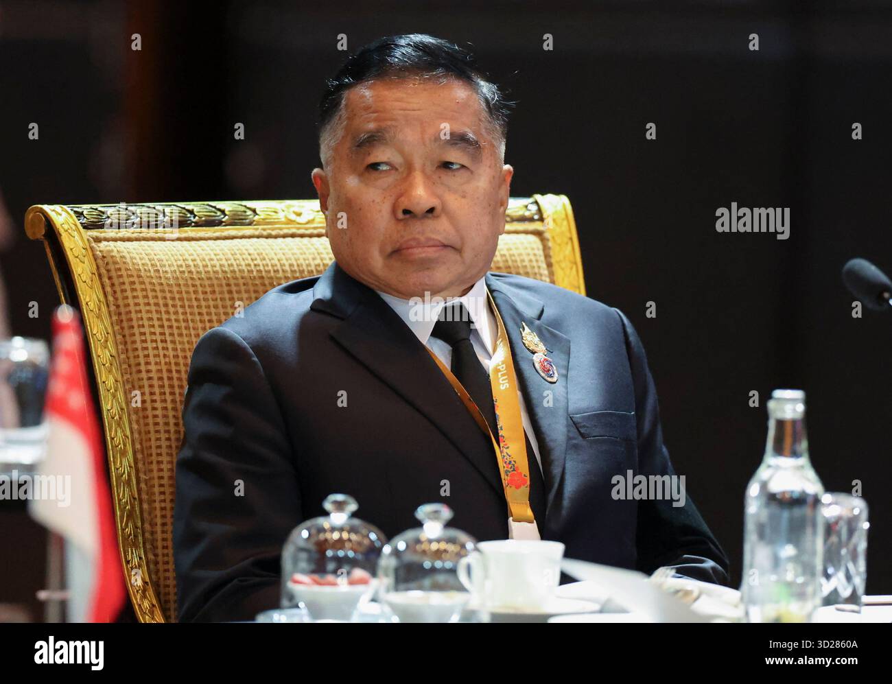 Thailand's Defence Minister Natthaphon Narkphanit attends the Association of Southeast Asian ...