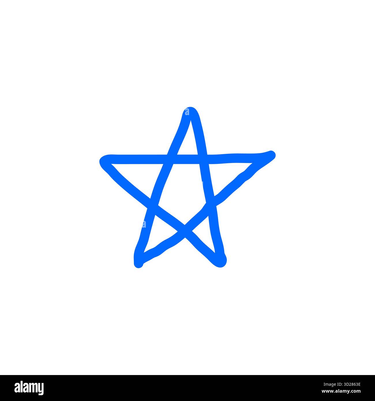 Doodle element star Stock Vector Images - Alamy