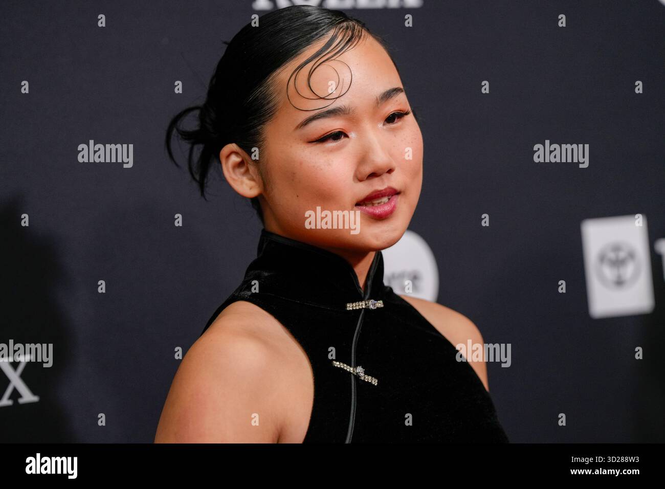 Helen J Shen attends the 2025 Time 100 Next, held at Current Pier 59 in ...