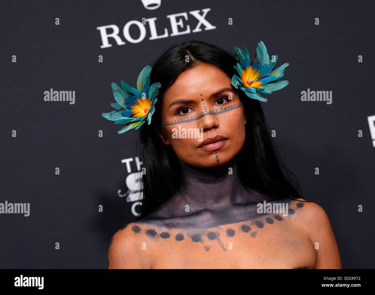 Nina Gualinga attends the 2025 Time 100 Next, held at Current Pier 59 ...