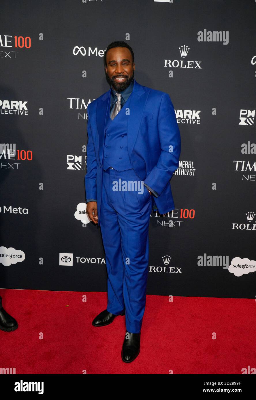 Tramell Tillman attends the 2025 Time 100 Next, held at Current Pier 59 ...
