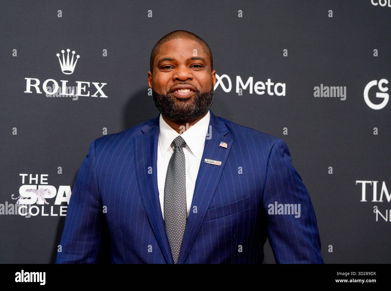 New York, United States. 30th Oct, 2025. Republican Byron Donalds ...