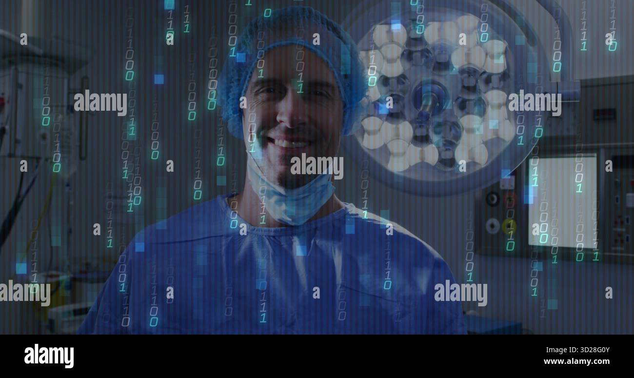 Standing surgeon pulling mask hi-res stock photography and images - Alamy