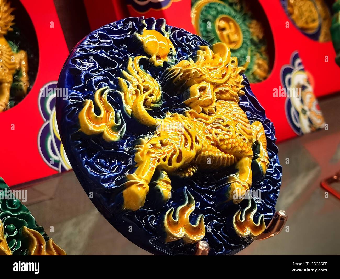 Cultural and creative products at Xiangshan Park in Beijing, China, 28 ...
