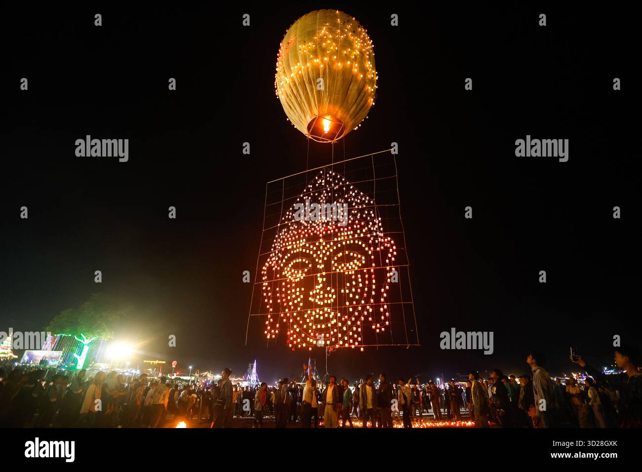 Taunggyi hot air balloon hi-res stock photography and images - Alamy