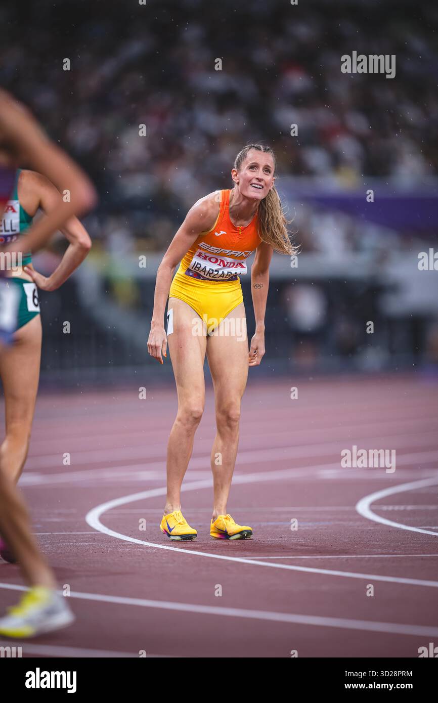 Lorea Ibarzabal participating in the World Athletics Championships in ...