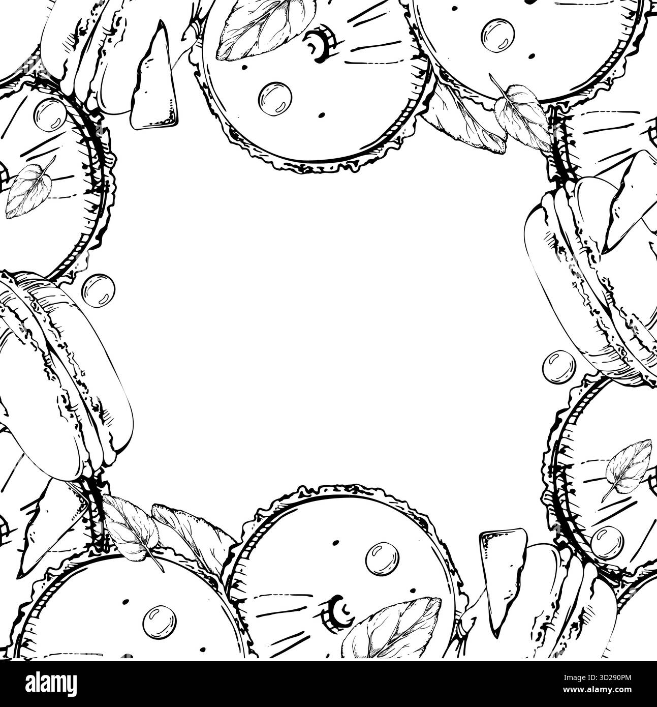 Cookie chocolate chips cut Black and White Stock Photos & Images - Alamy