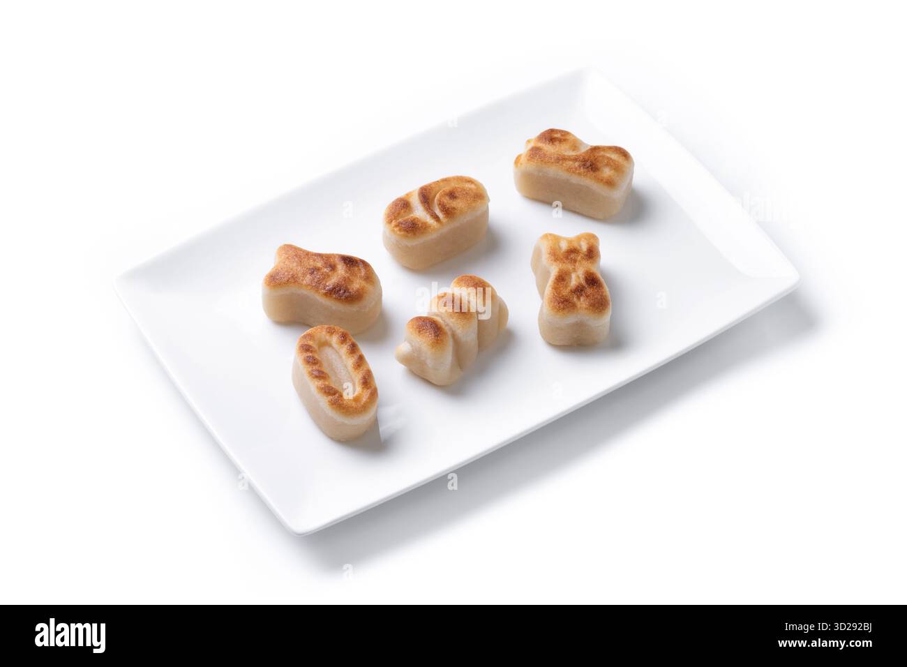 Traditional Spanish marzipan isolated on white background Stock Photo ...