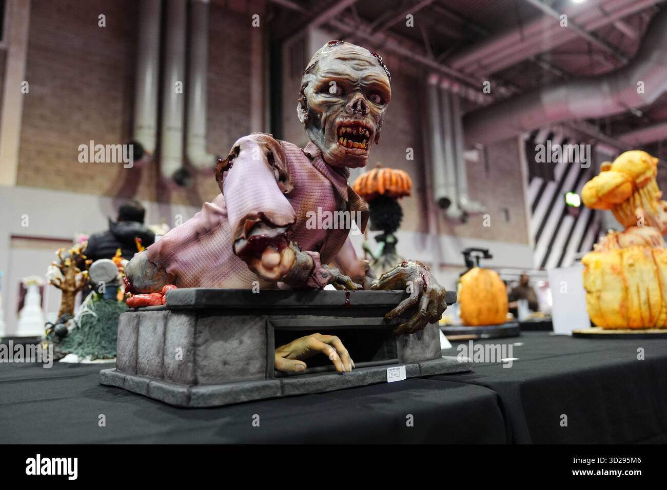 A creation entered for competition on display ahead of judging at the ...