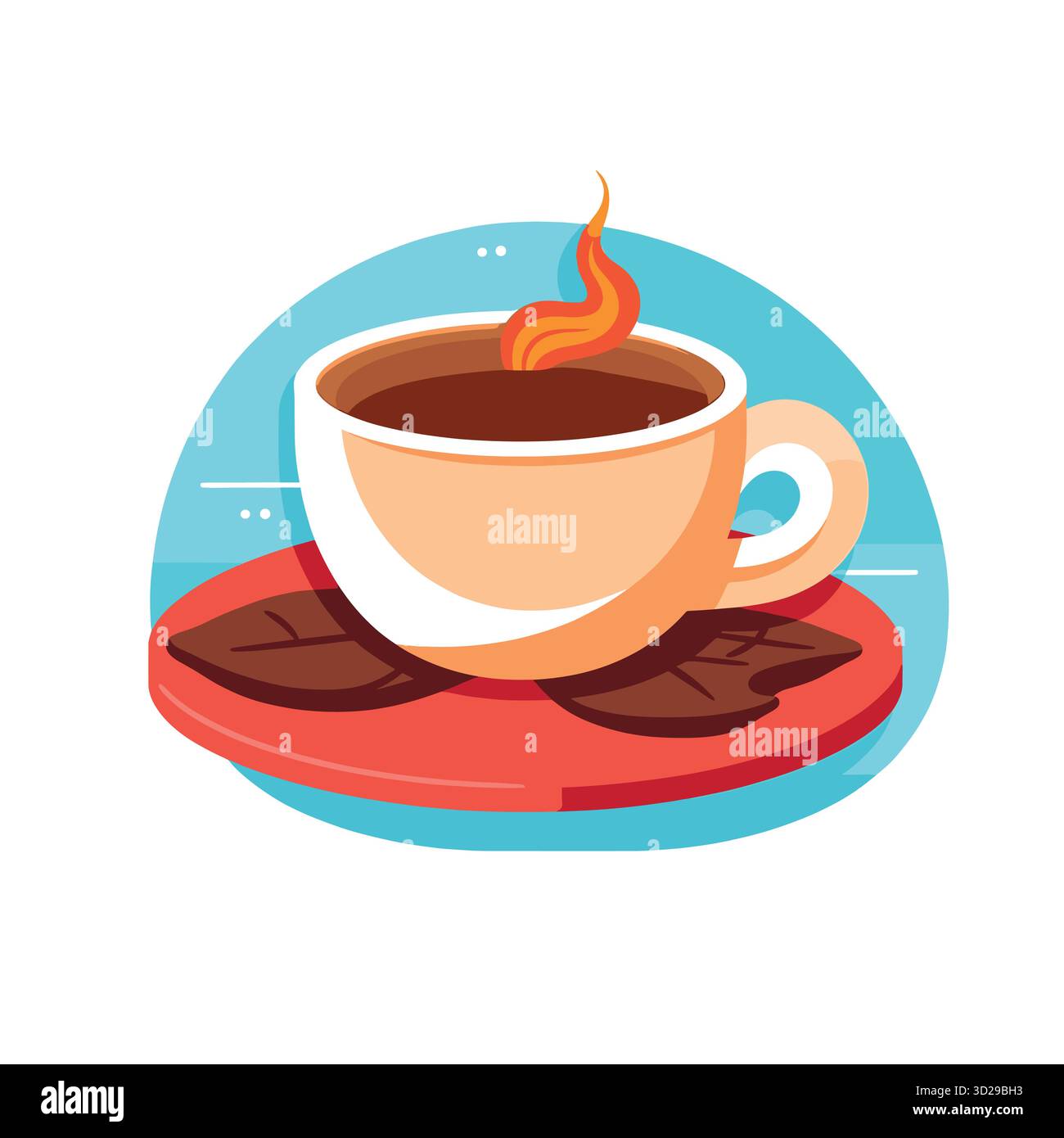 Chocolate still life Stock Vector Images - Alamy