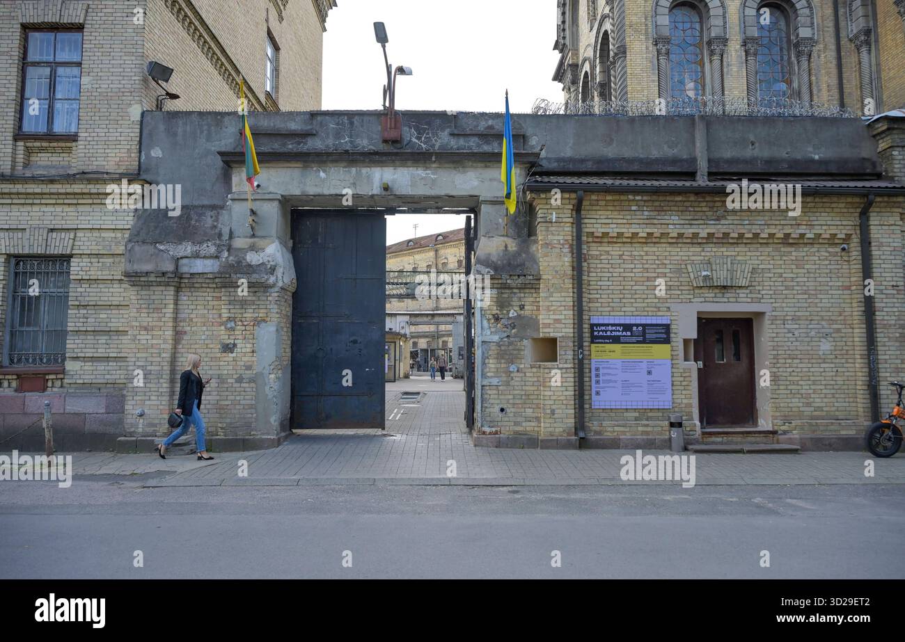 Altes, ehemaliges Lukiskes-Gefängnis, Vilnius, Litauen *** Old, former ...