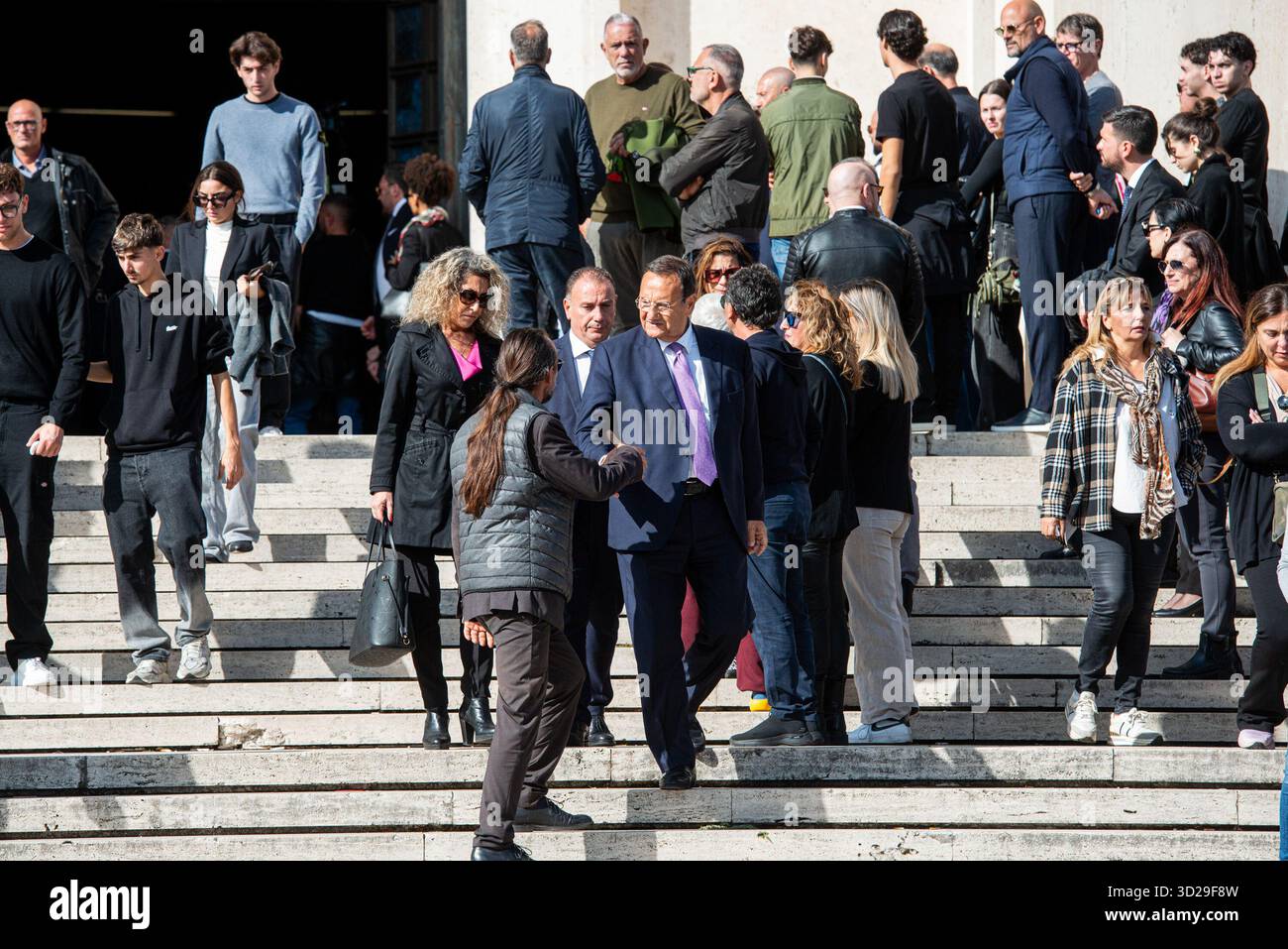 Roma, Italia. 31st Oct, 2025. Il Sindaco di Fiumicino Mario Baccini all ...