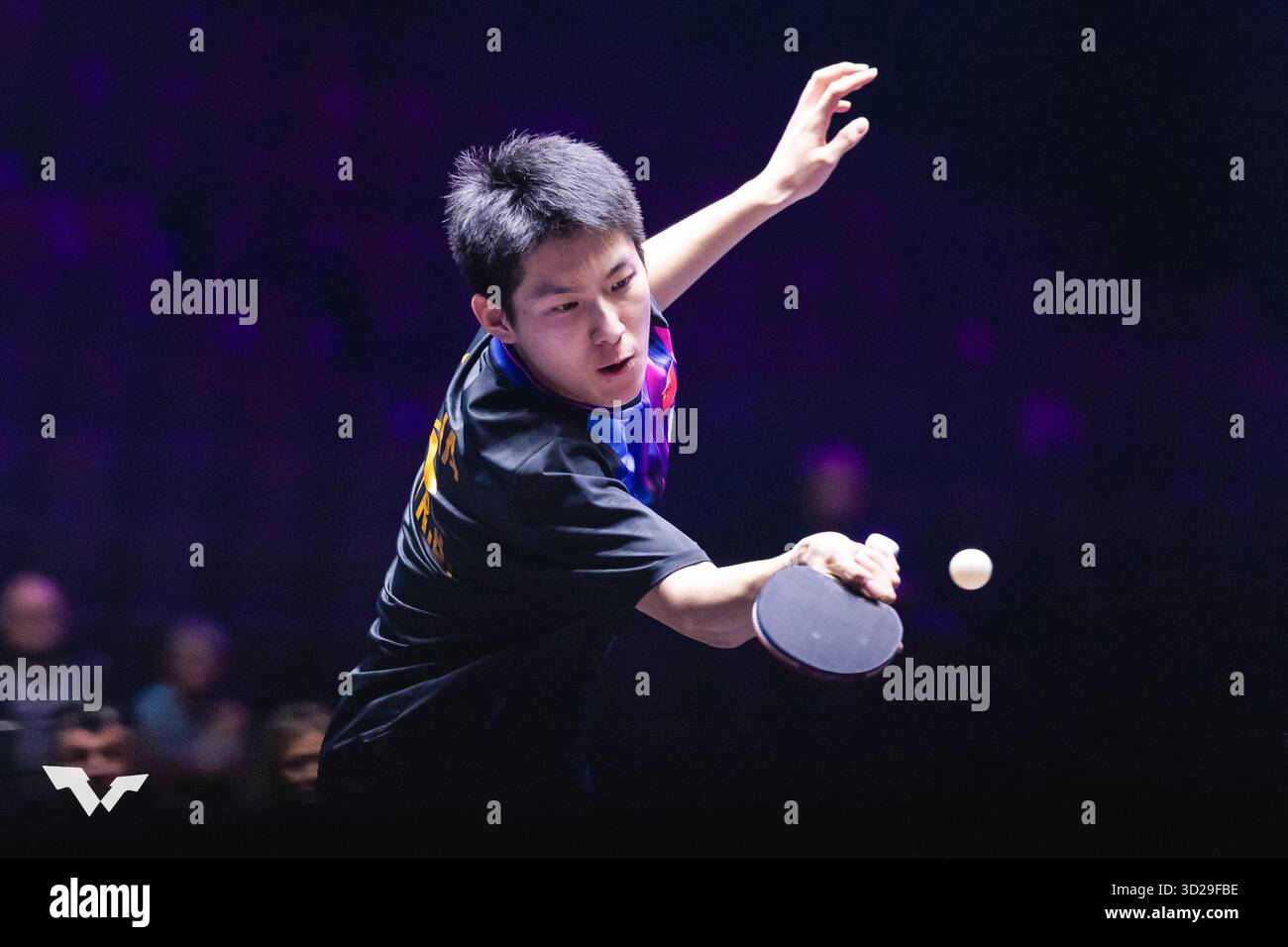 WEN Ruibo of Chine During the 16th WTT Champion Montpellier Final on October 28, 2025 at ARENA ...
