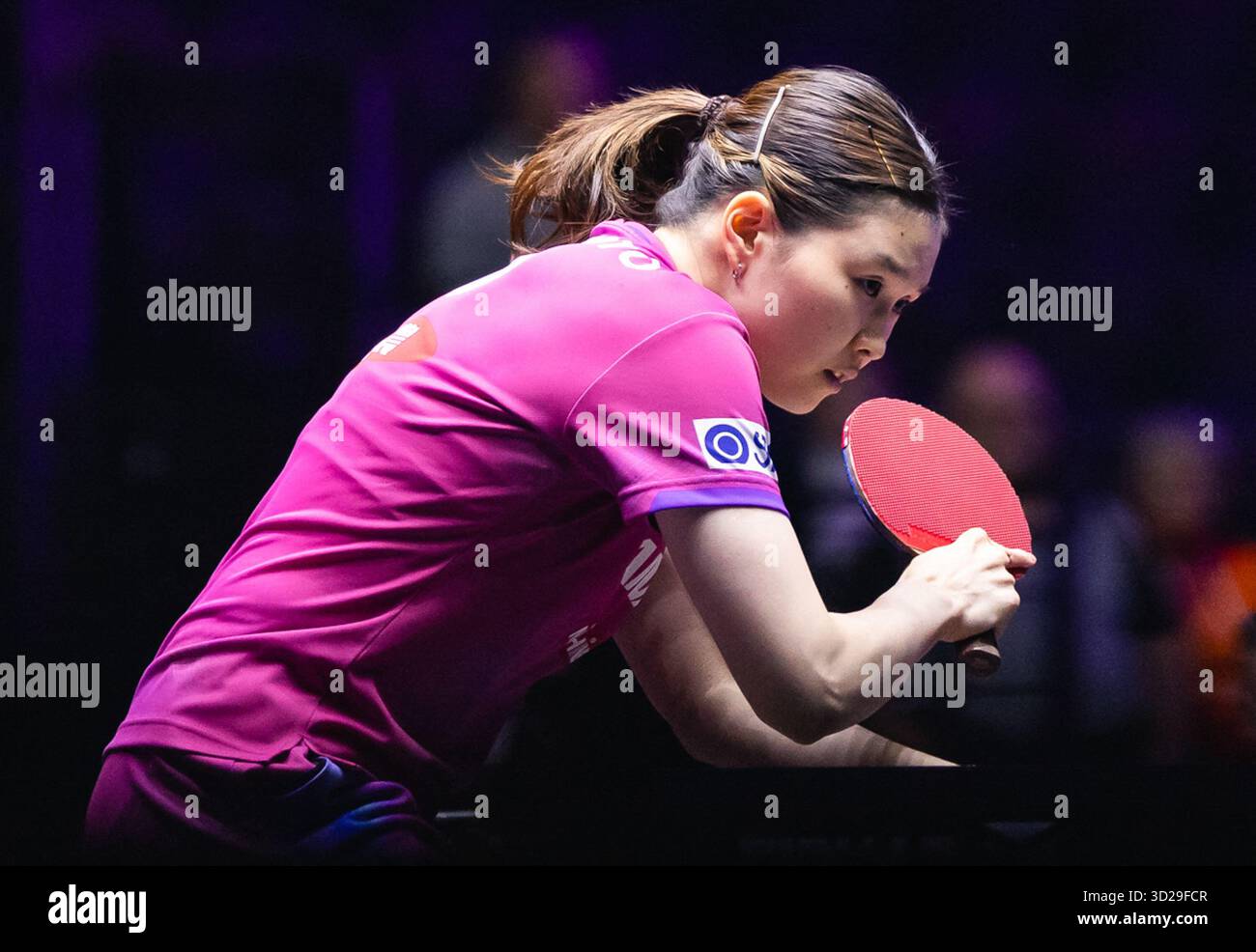 Honaka Hashimoto of Japon During the 16th WTT Champion Montpellier ...