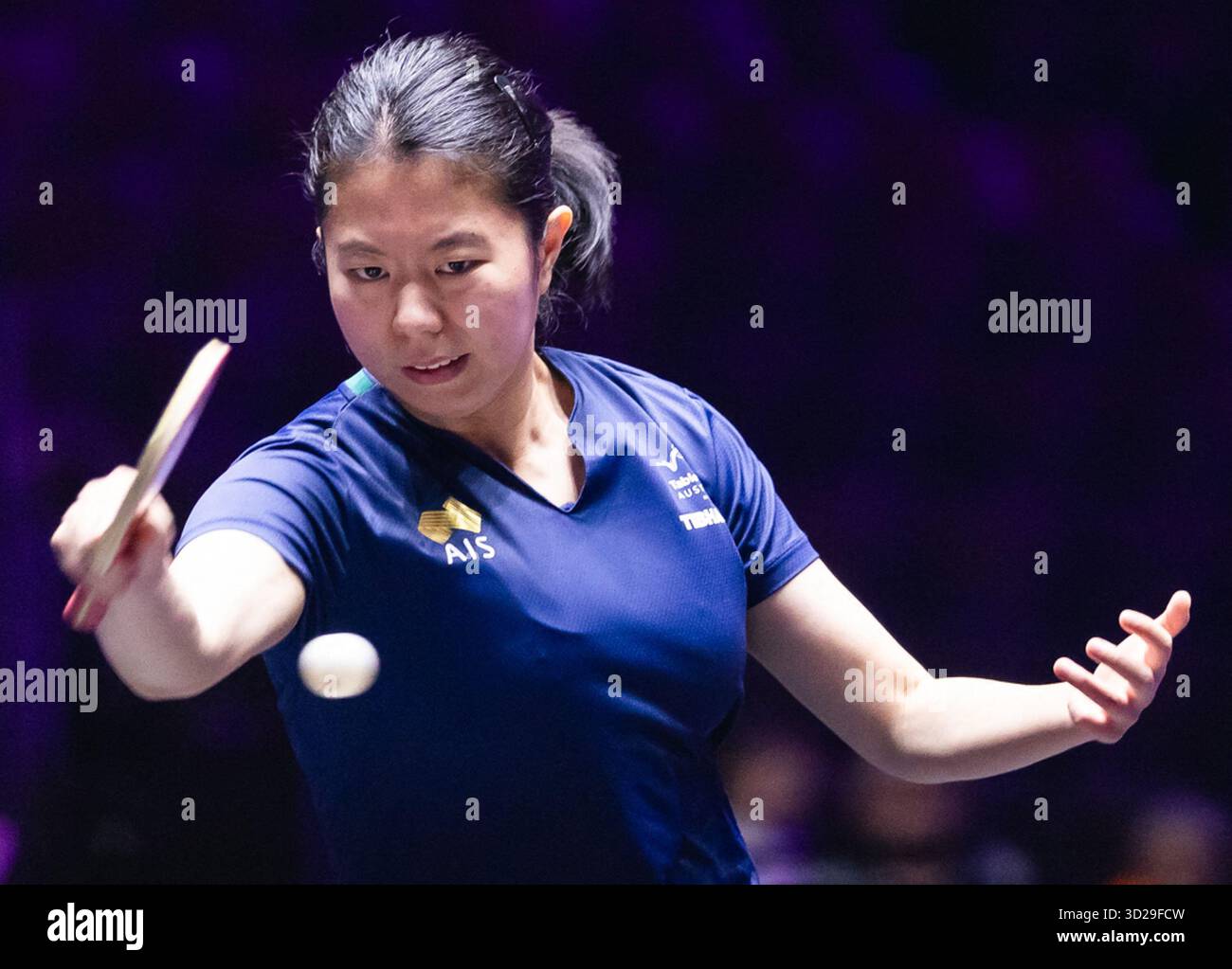 Yangzi LIU of Australie During the 16th WTT Champion Montpellier Final ...