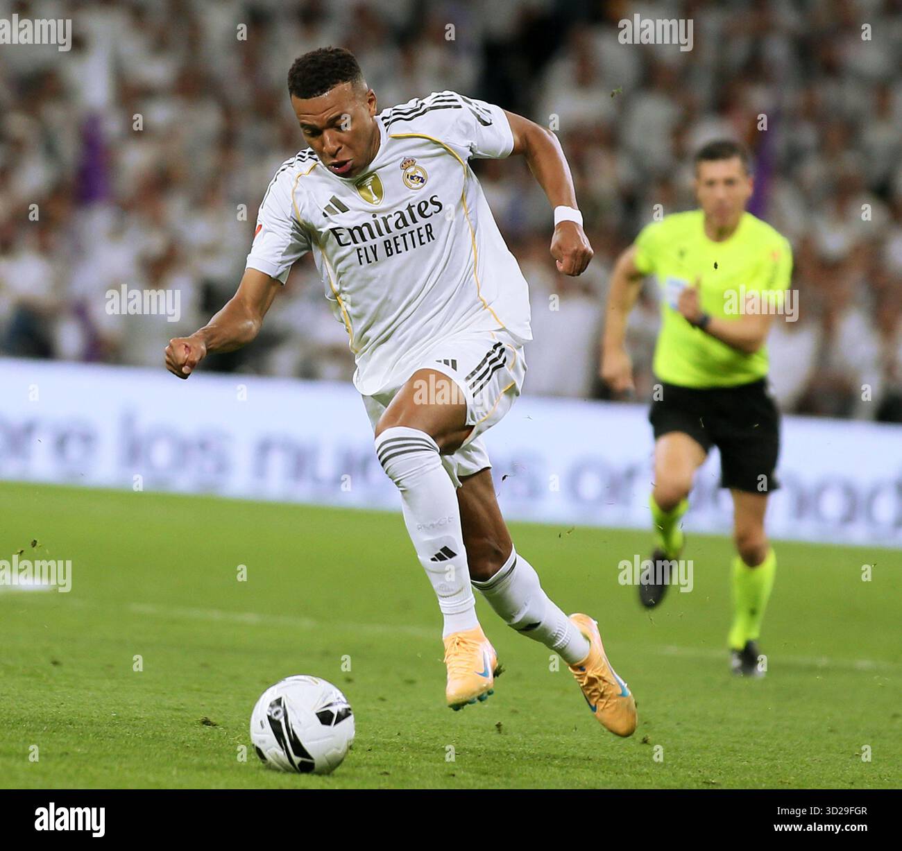 Kylian Mbappe of Real Madrid during the La Liga match between Real ...
