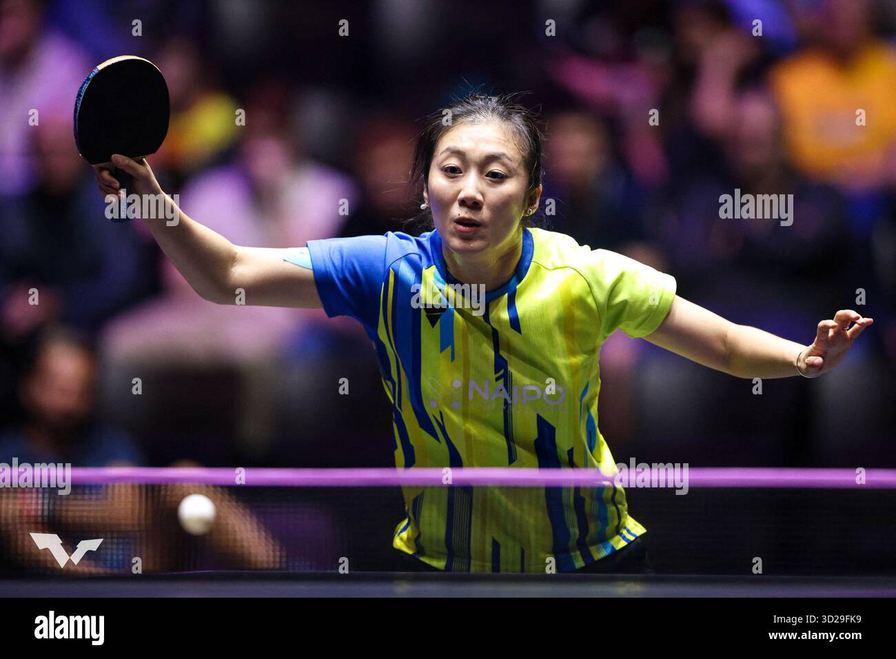 Ying Han of Germany During the 16th WTT Champion Montpellier Final on ...