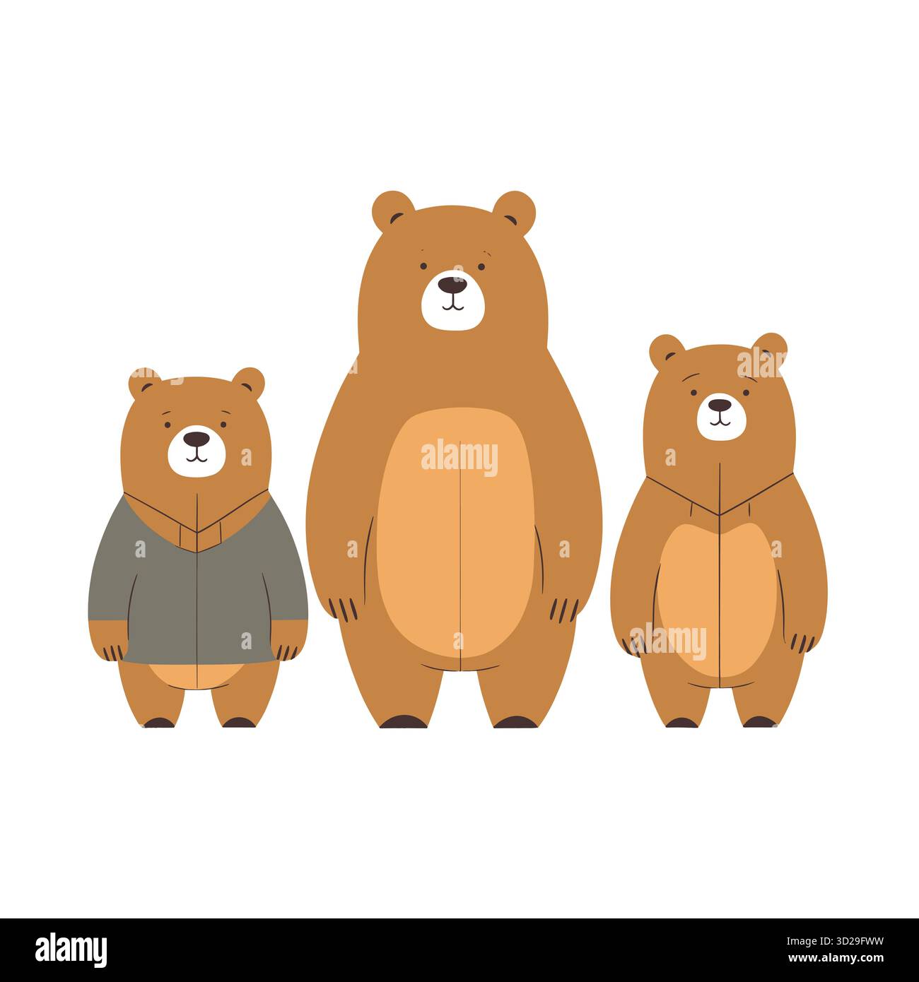 Depiction of family Stock Vector Images - Alamy
