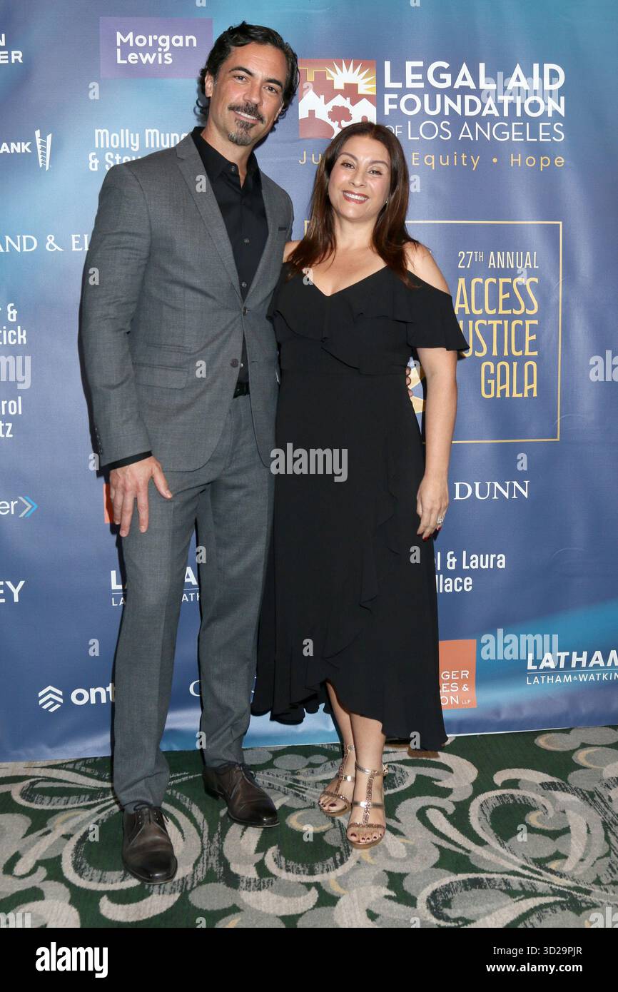 LOS ANGELES - OCT 29: Danny Pino, Lilly Pino at the 27th Annual Access ...