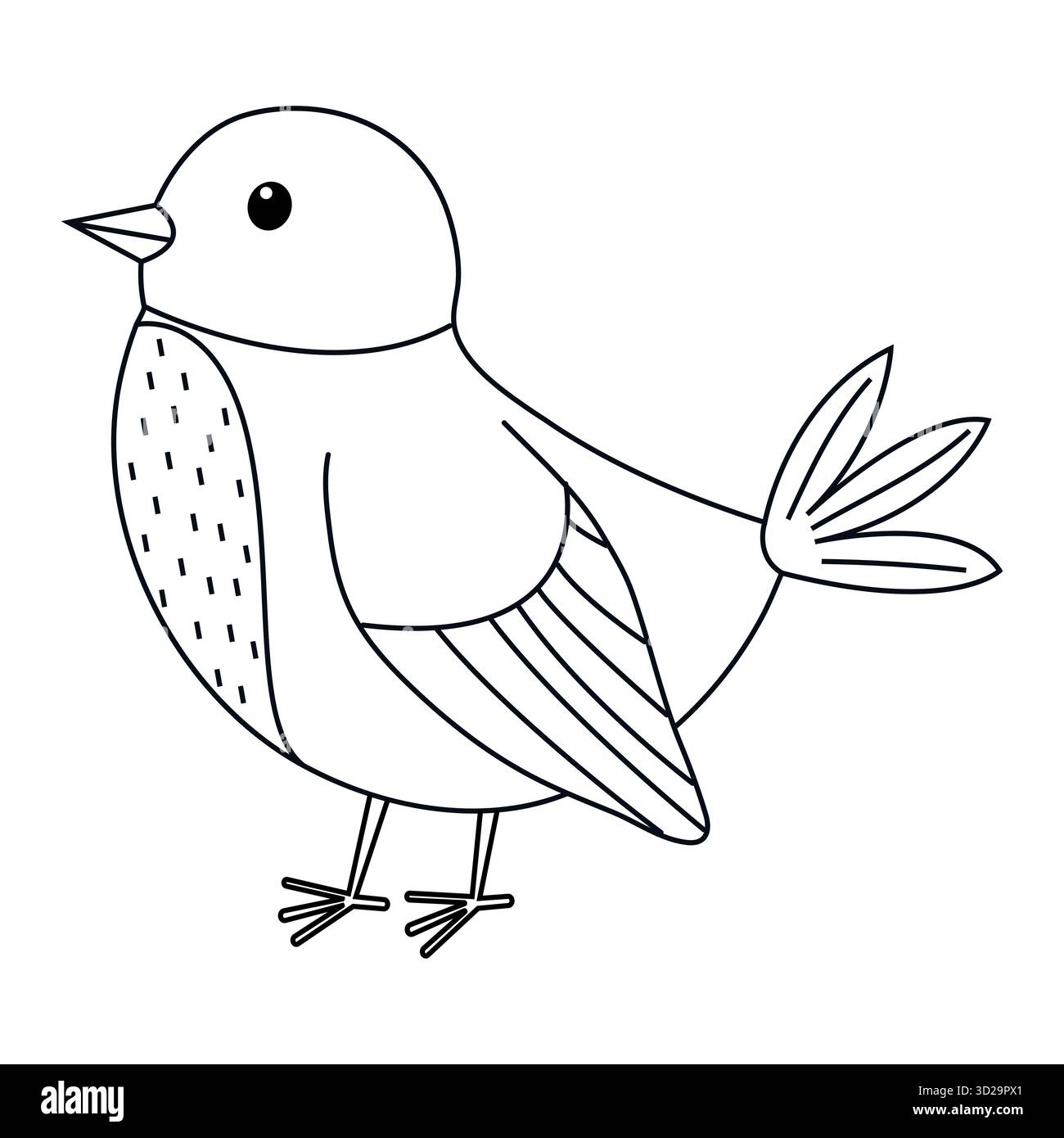 Bird design features clear Stock Vector Images - Alamy