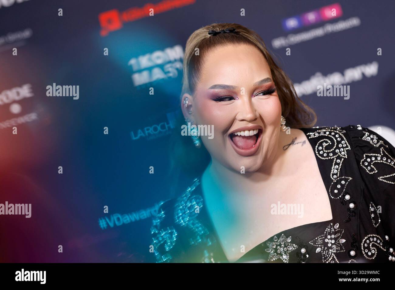 Web video producer Nikkie de Jager-Drossaers (NikkieTutorials) at the presentation of the ...
