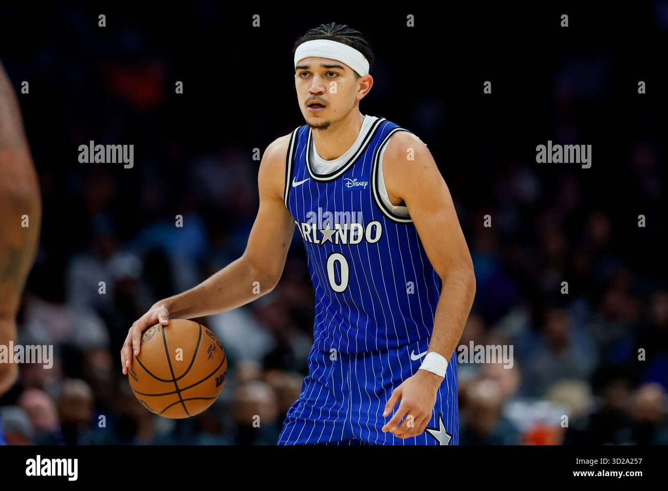 Orlando Magic guard Anthony Black runs the offense against the ...