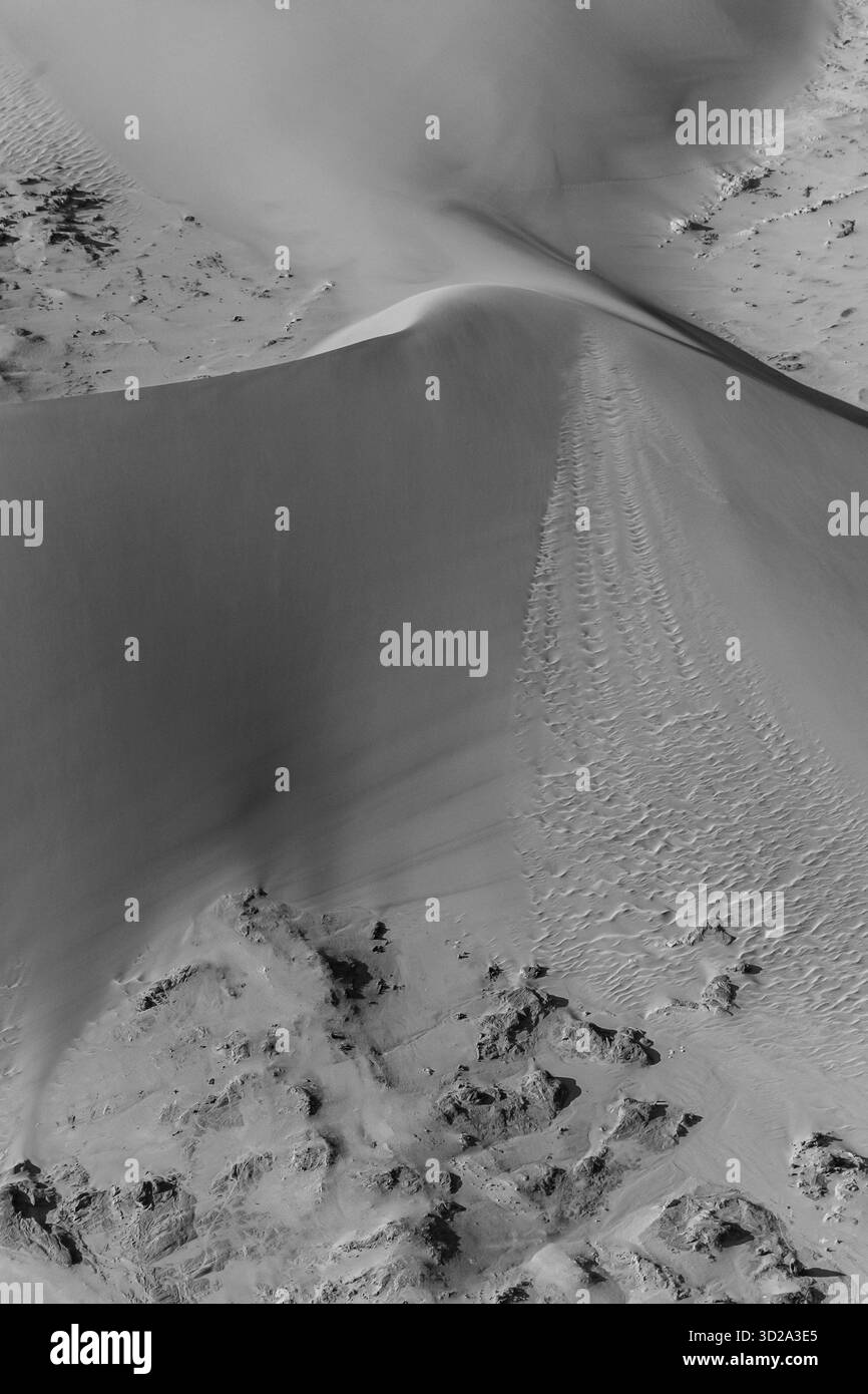 aerial images of African deserts Stock Photo - Alamy