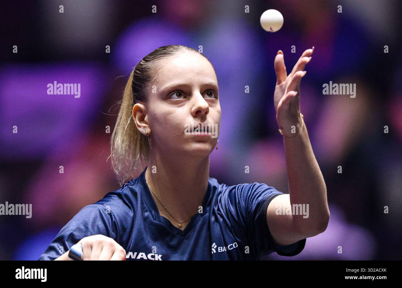 Charlotte Lutz of France During the 16th WTT Champion Montpellier Final ...