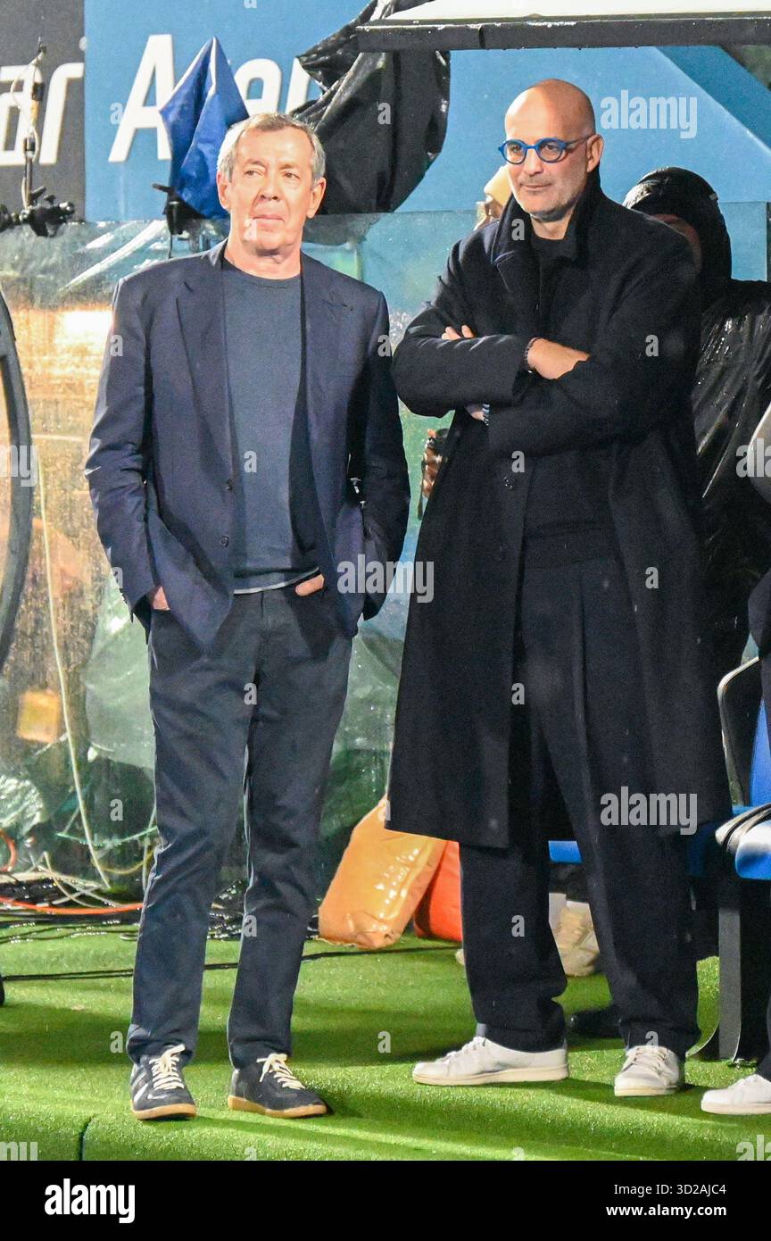 Alexander Knaster, owner of Pisa Sporting Club and Davide Vaira, Sport ...