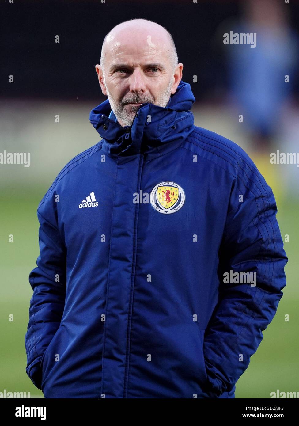 Scotland manager Brian McLaughlin during the UEFA European Under-17 ...