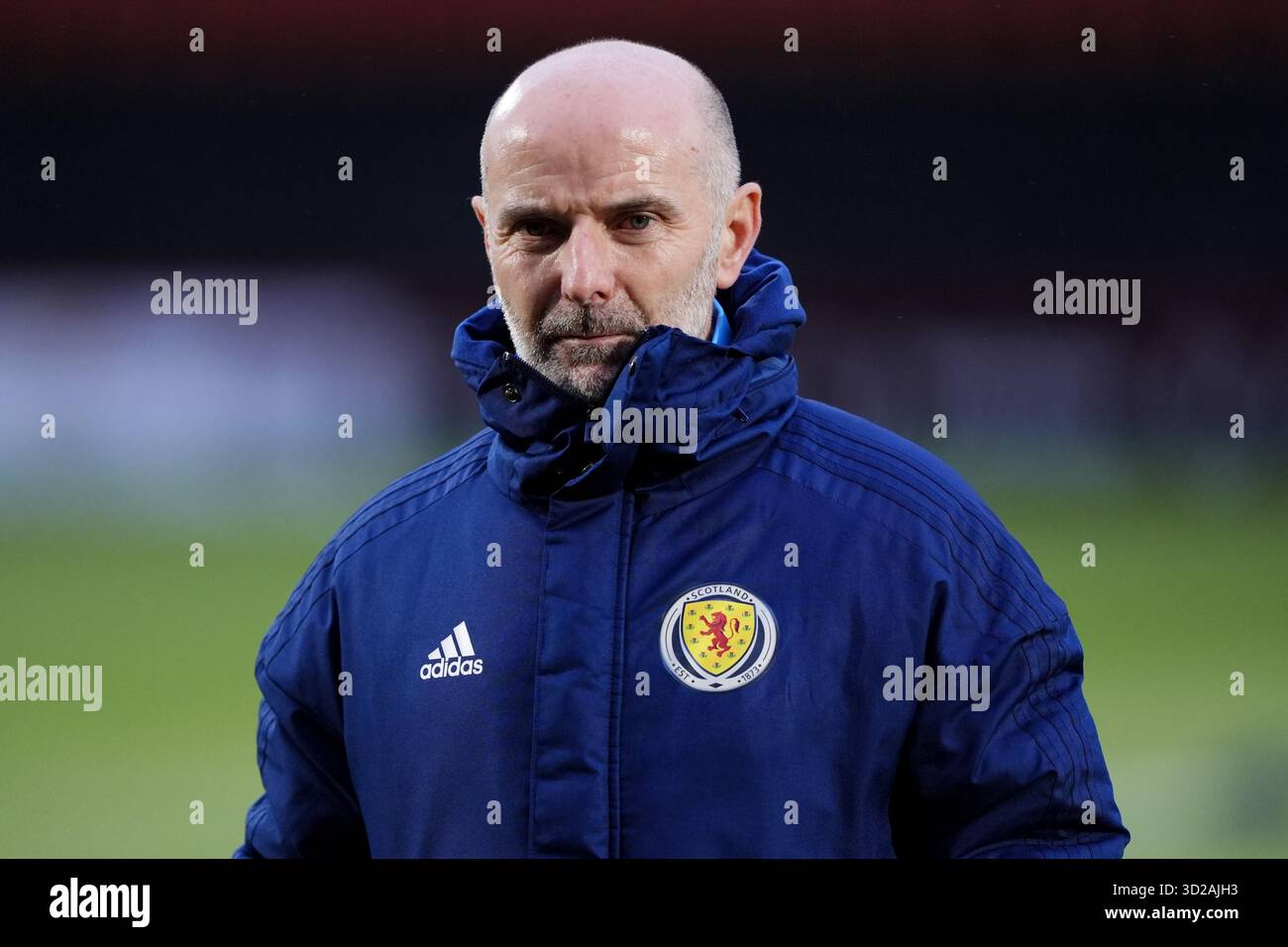 Scotland manager Brian McLaughlin during the UEFA European Under-17 ...