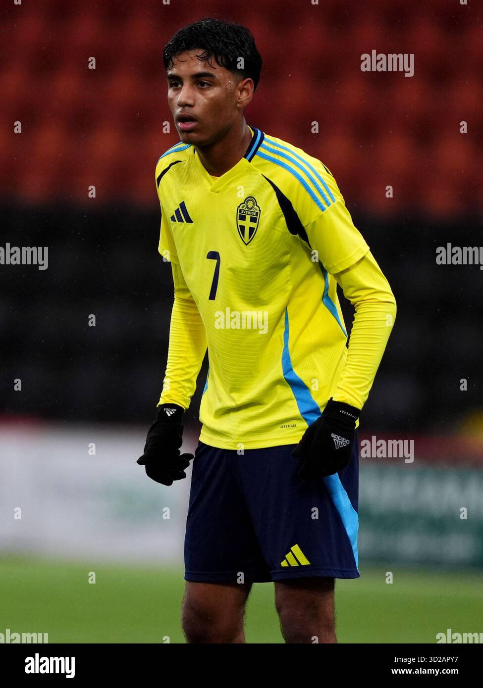 Sweden's Gabriel Duarte Santos during the UEFA European Under-17 ...