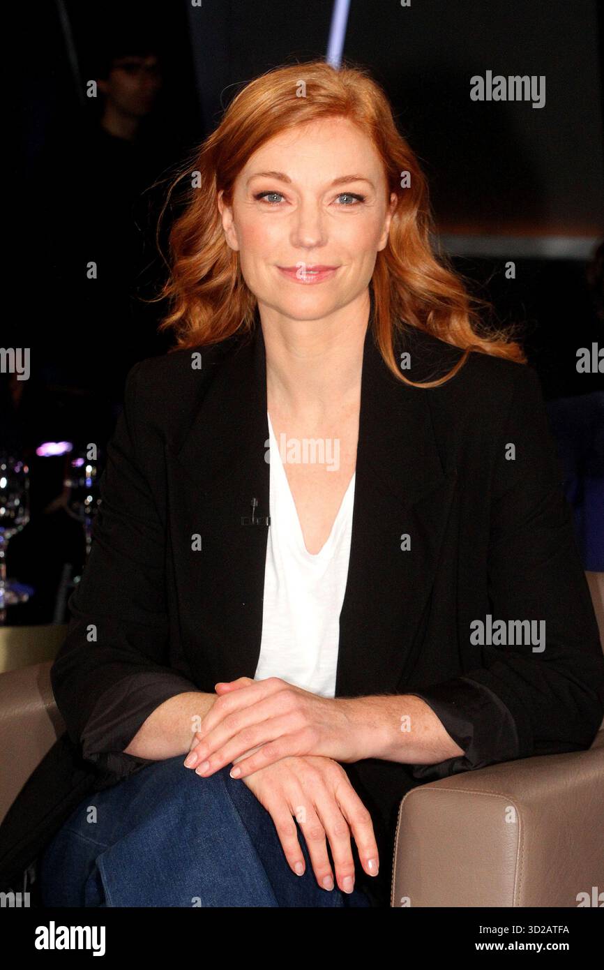 Marleen Lohse during the NDR Talk Show at NDR Studios on October 31 ...