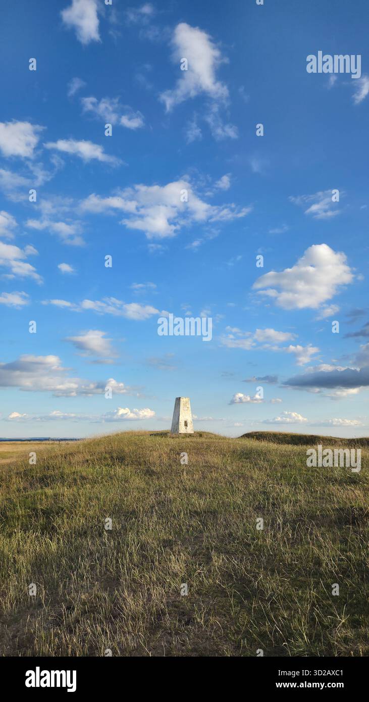 White Horse Hill Trig Point Stock Photo - Alamy