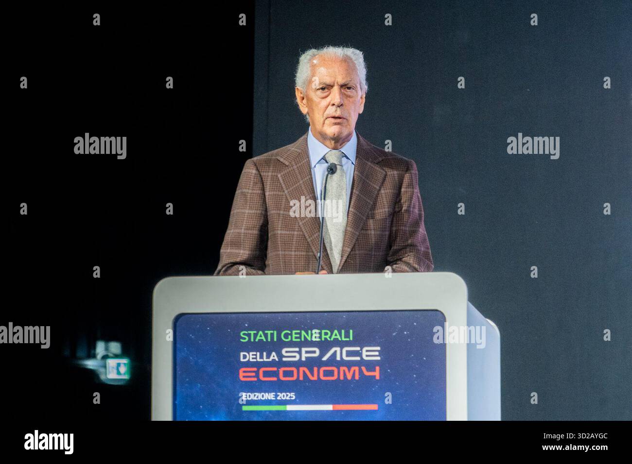 MILAN - Pirelli CEO Marco Tronchetti Provera, at the space economy ...