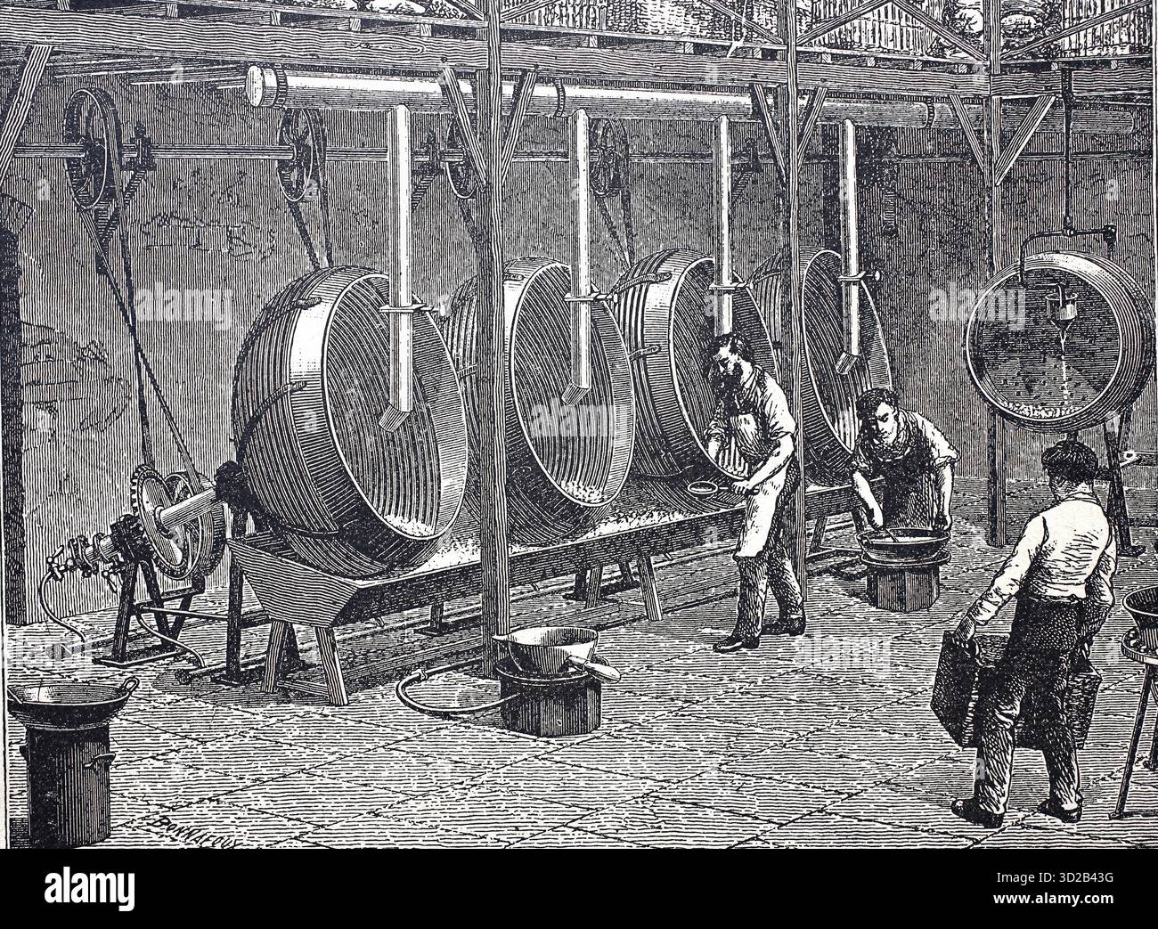 Food processing 19th century hi-res stock photography and images - Alamy