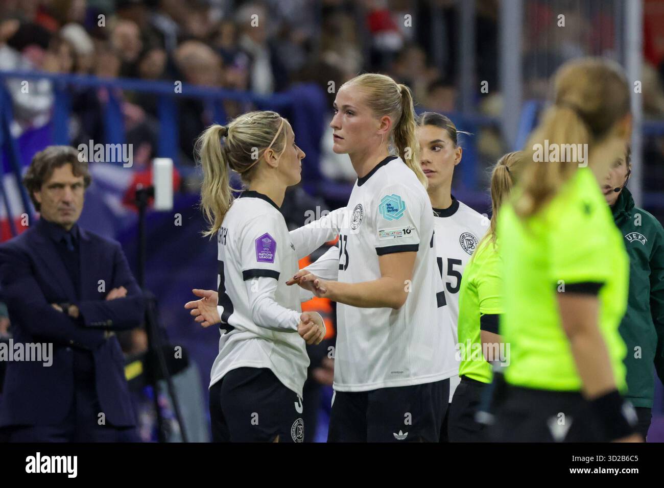 Caen, Frankreich 28. Oktober 2025: UEFA Nations League Women - 2025/ ...