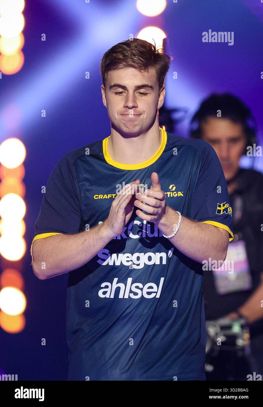 Truls Moregard of Suede During the 16th WTT Champion Montpellier Final ...