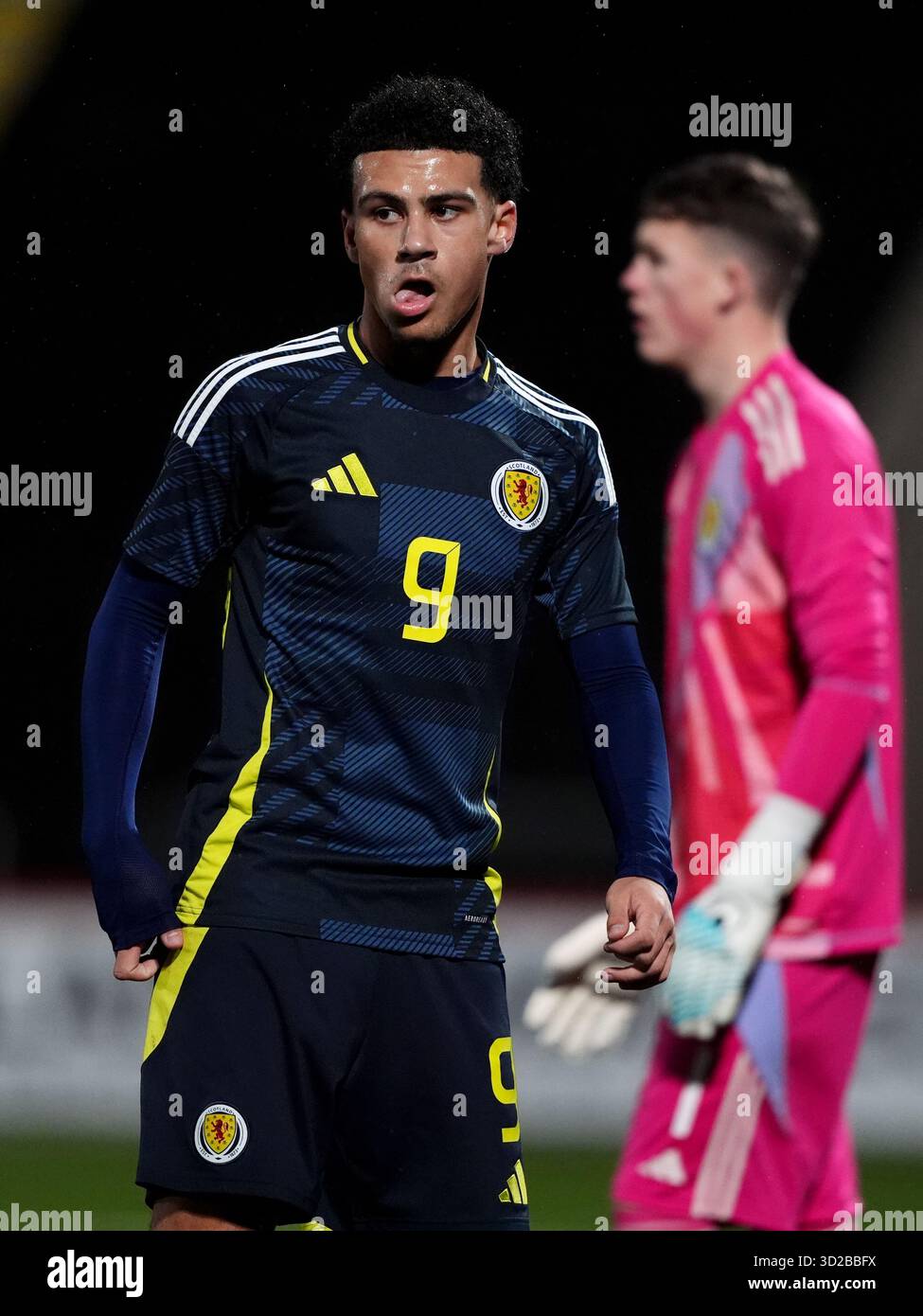 Scotland's Caelan-Kole Cadamarteri during the UEFA European Under-17 ...