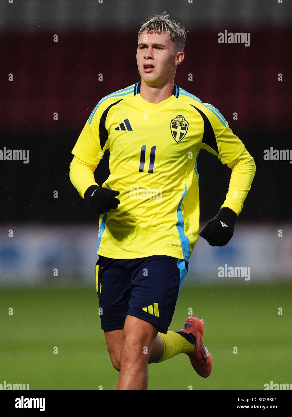 Sweden's Dion Mehmeti during the UEFA European Under-17 Championship ...
