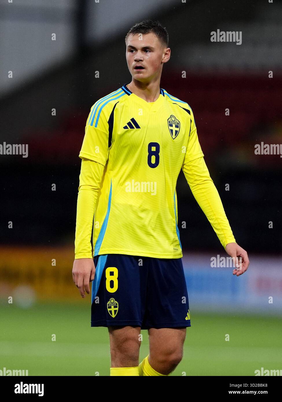 Sweden's Samin Mujevic during the UEFA European Under-17 Championship ...