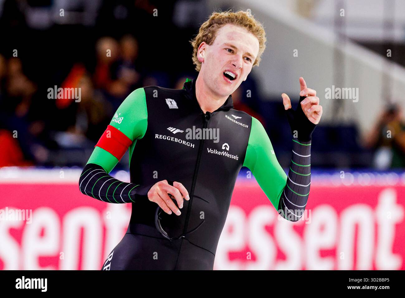 Jasper Krommenhoek of the Netherlands and Team Reggeborgh looks ...