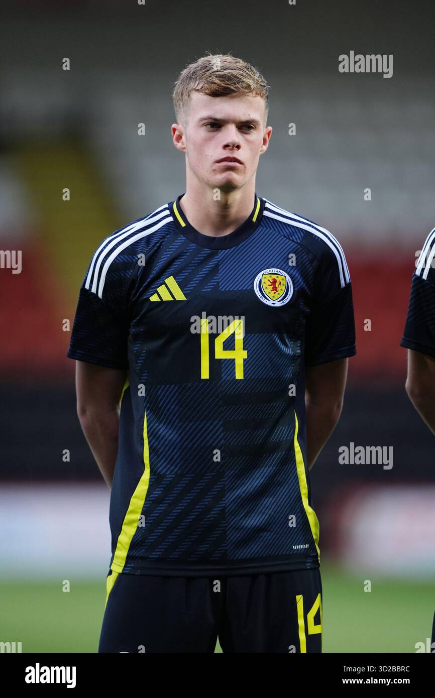 Scotland's Ethan Crombie during the UEFA European Under-17 Championship ...