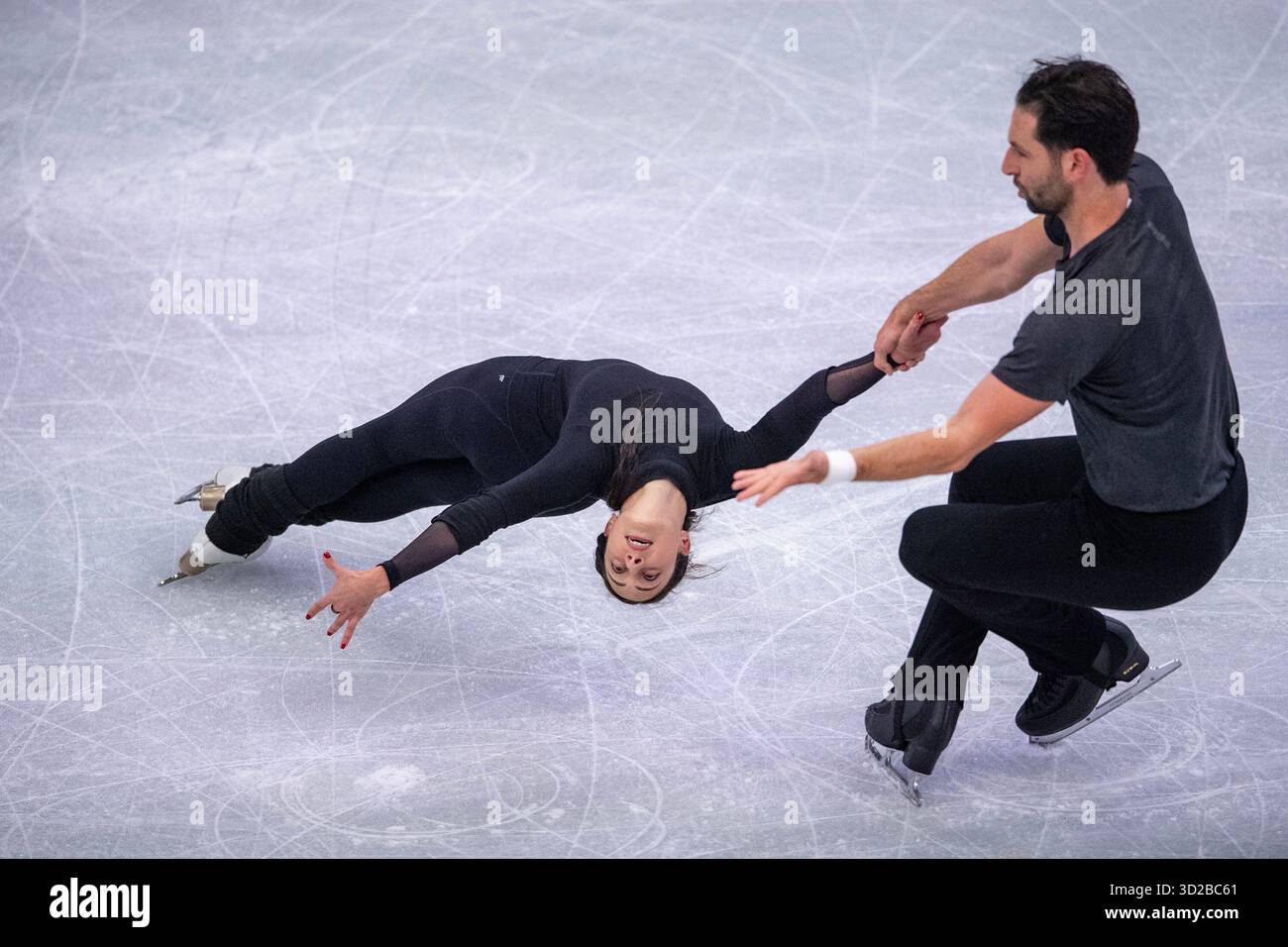 Canada‚Äôs Deanna Stellato-Dudek and Maxime Deschamps skate during a ...