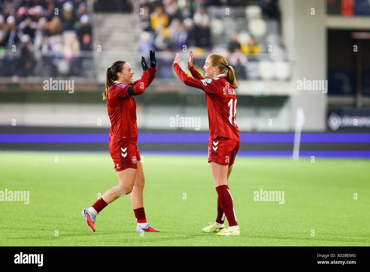Tampere, Finland, October 24th 2025: Emma Snerle (8 Denmark) & Sara ...