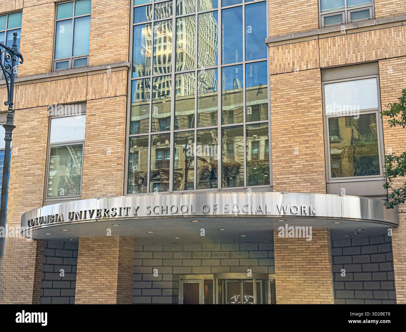 Columbia University of Social Work, building exterior, 1255 Amsterdam ...