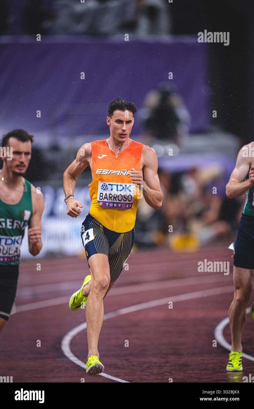 David Barroso participating in the World Athletics Championships in ...