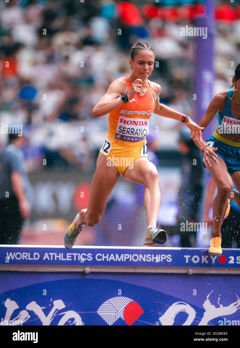 Marta Serrano participating in the World Athletics Championships in ...